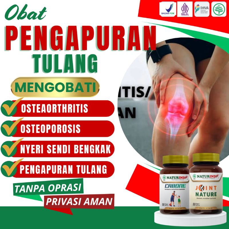Jual Obat Pengapuran Tulang Lutut Dan Sakit Sendi Osteaorthritis ...