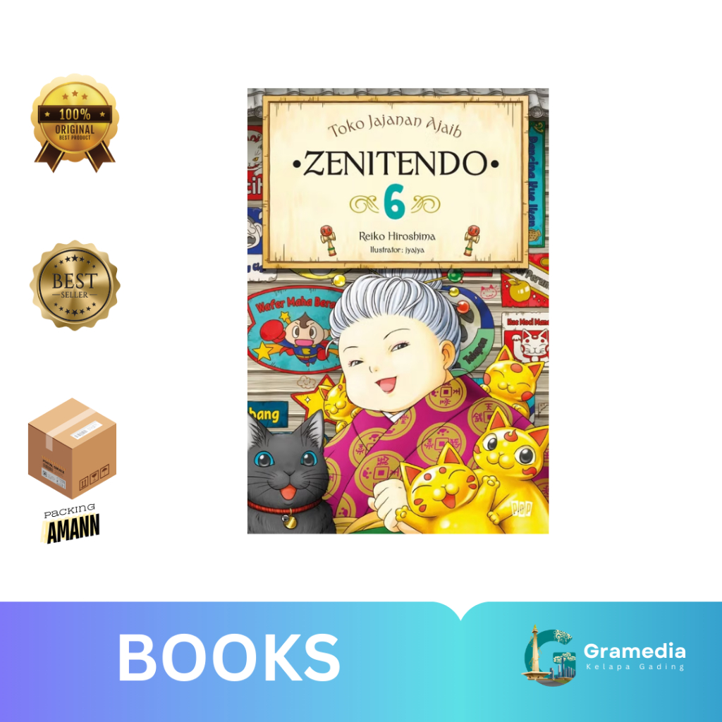 Jual Gramedia MKG - Novel Toko Jajanan Ajaib Zenitendo 6 (Reiko ...
