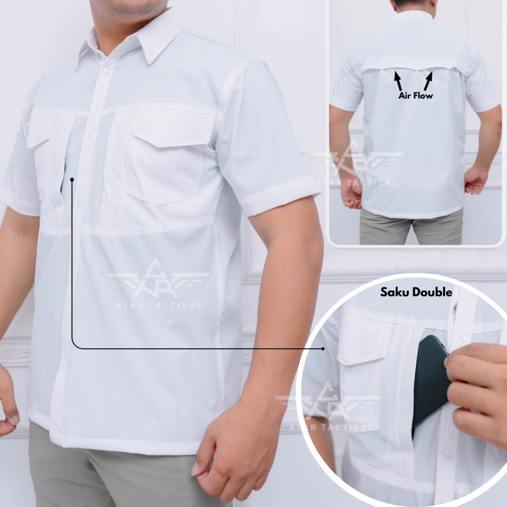 Jual kemeja Tactical paspampres terbaru bahan quick dry waterproof ...