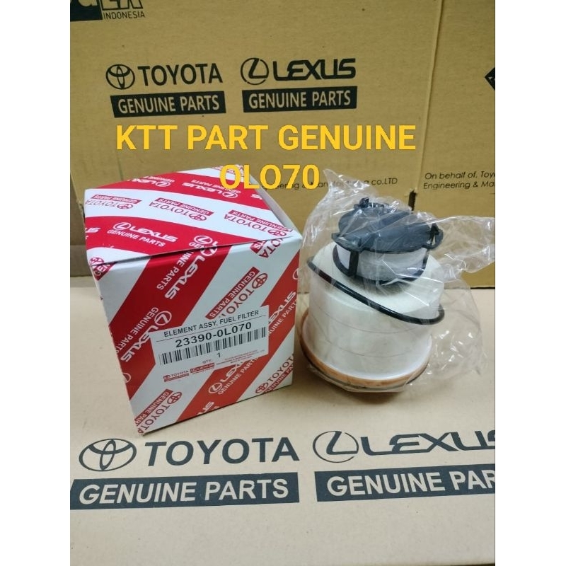 Jual FUEL FILTER SOLAR INNOVA REBORN,FORTUNER VRZ,HILUX REVO OLO70 ...