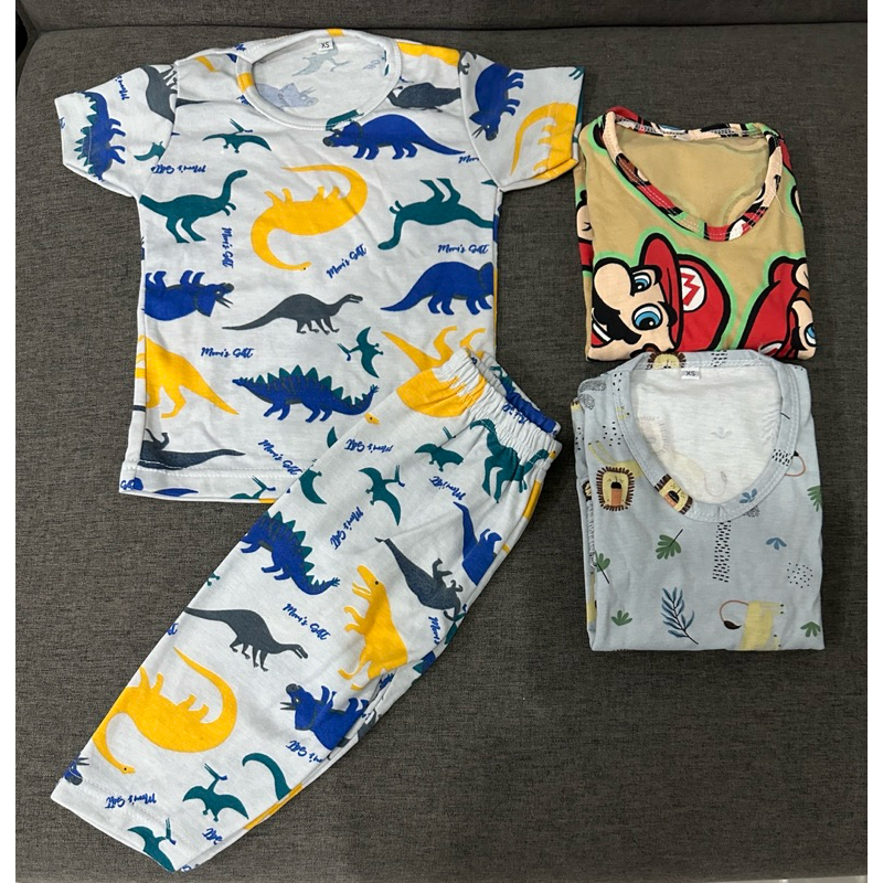 Jual Setelan Baju Main/Tidur/Piyama/sehari-hari Anak Premium Usia 1-6T ...