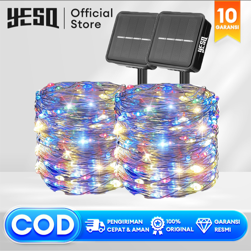 Jual YESQ Lampu Natal Hias Taman 32M Led Ramadan Dekorasi Tumbler ...