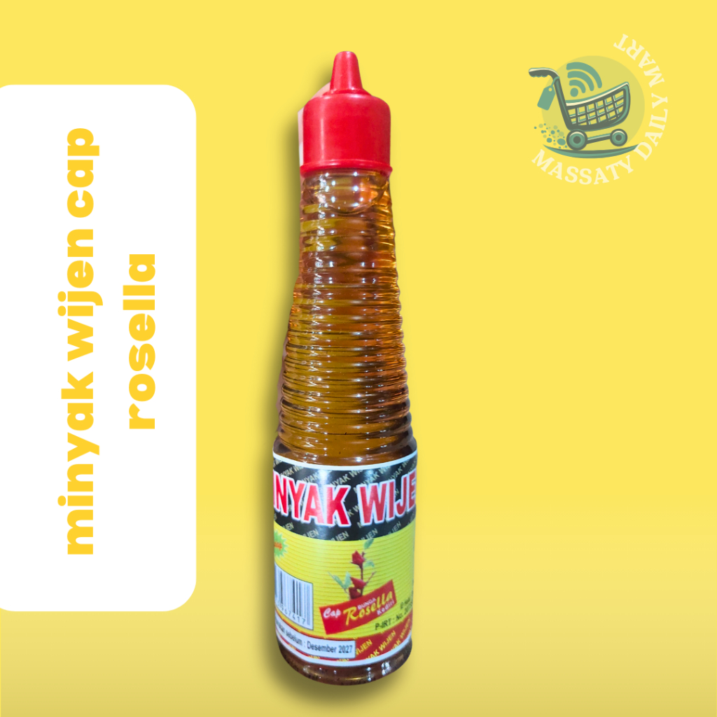 Jual MINYAK WIJEN CAP BUNGA ROSELLA 150ml HALAL | Shopee Indonesia