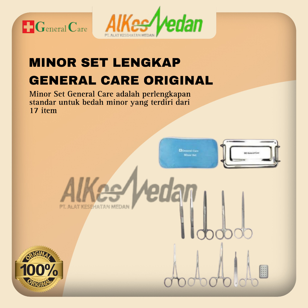 Jual MINOR SET GENERAL CARE ORIGINAL LENGKAP GENERAL CARE ALKES MEDAN ...