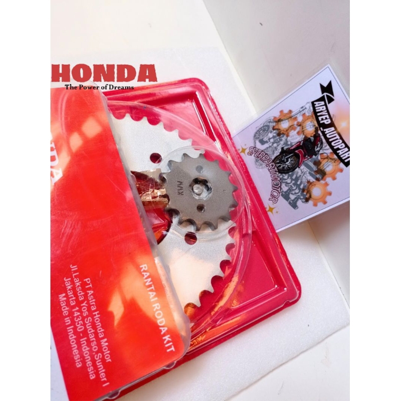 Jual GEAR SET ORIGINAL HONDA REVO ABS,REVO FIT,BLADE KODE KWW | Shopee ...