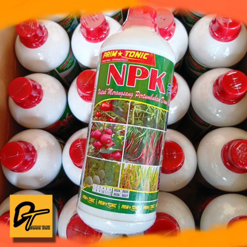 Jual Nutrisi Daun cair NPK Prima Plus ZPT Pupuk Untuk Menyuburkan Tanaman isi 1 Liter | Shopee ...