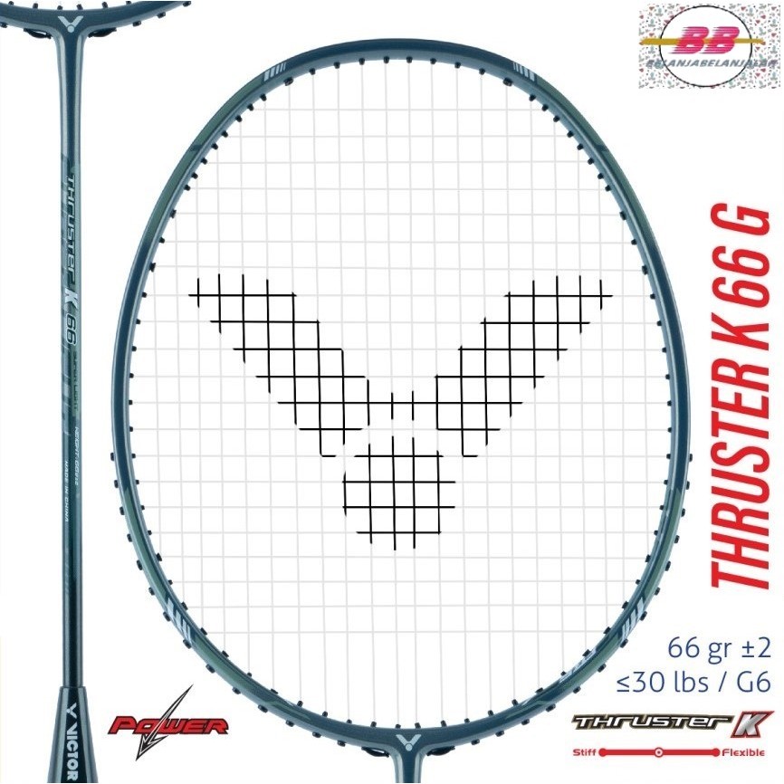 Jual Raket Badminton VICTOR Thruster K 66 / TK-66 G / TK 66 G | Shopee ...