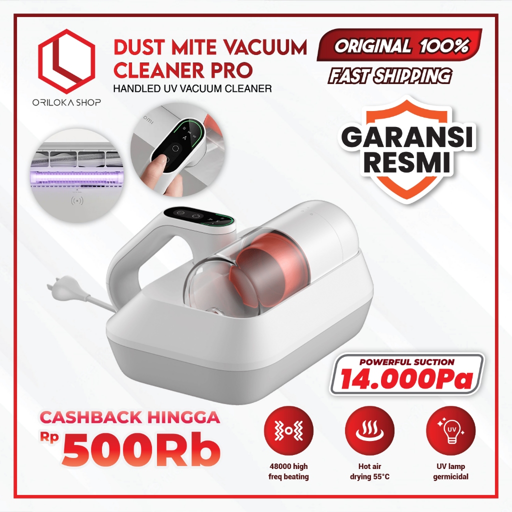 Jual Xiaomi Mi Dust Mite Vacuum Cleaner Pro 14000Pa - Penyedot Debu Pembasmi Tungau | Shopee ...
