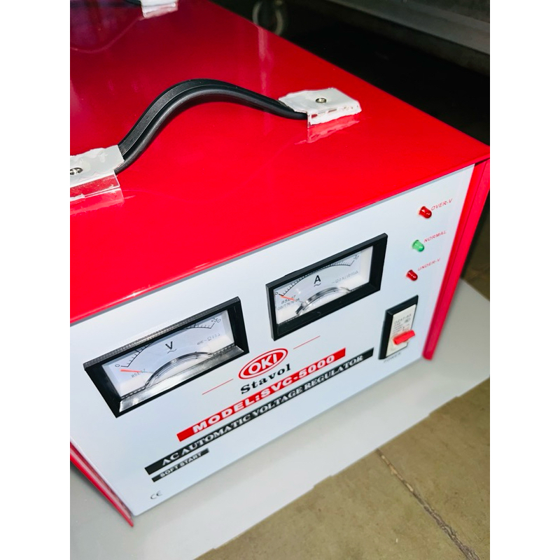 Jual Stavol Stabilizer OKI SVC-5000 Watt (5K) | Shopee Indonesia