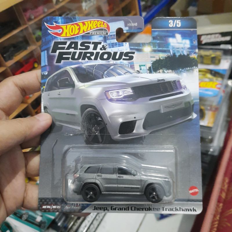 Jual Hot Wheels Premium Fast & Furious Jeep Grand Cherokee Trackhawk ...