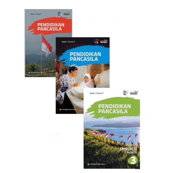 Jual Erlangga Pendidikan Pancasila Untuk Smp/Mts Kelas 7 8 9 / Kurikulum Merdeka - Satar, Haryo ...