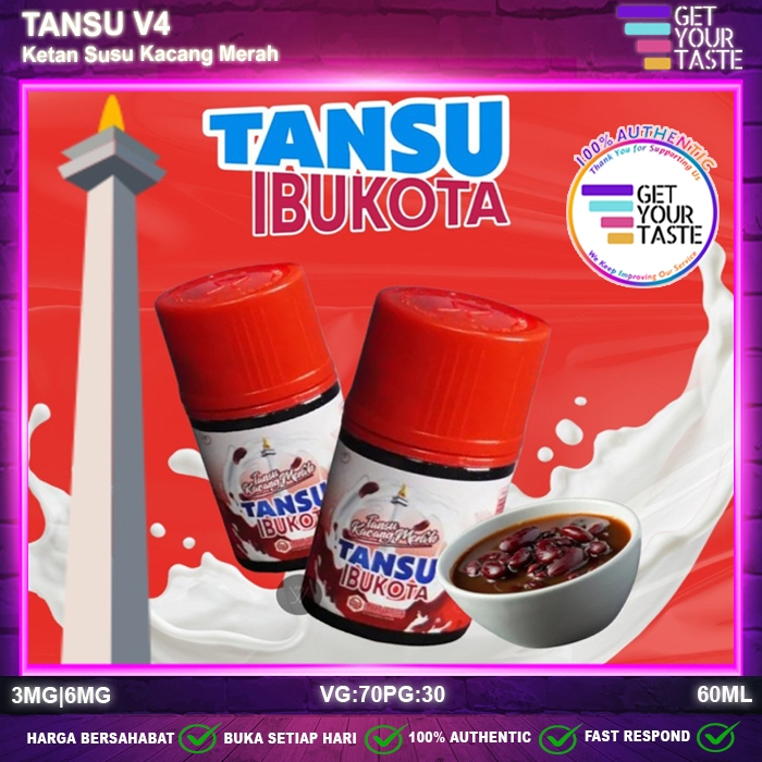Jual Liquid Tansu V4 Tansu Kacang Merah 60ML by Cita Rasa Brew | Shopee Indonesia