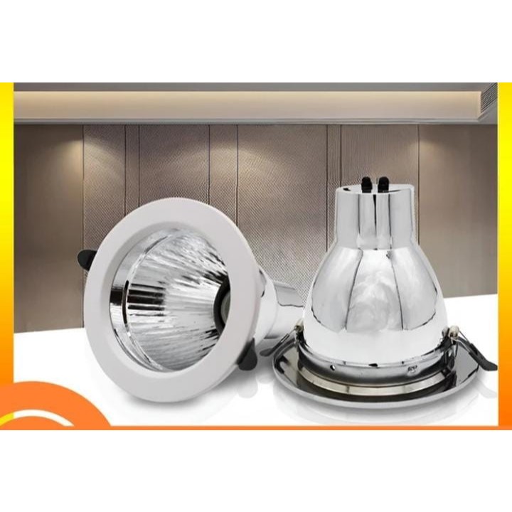 Jual Kap Lampu Fitting Lampu Downlight LED Plafon Rumah Cantik Ukuran ...