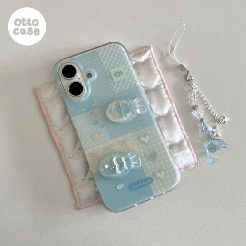 Jual 3d fish iphone case for iphone 16 promax 15 14 13 pro promax ...