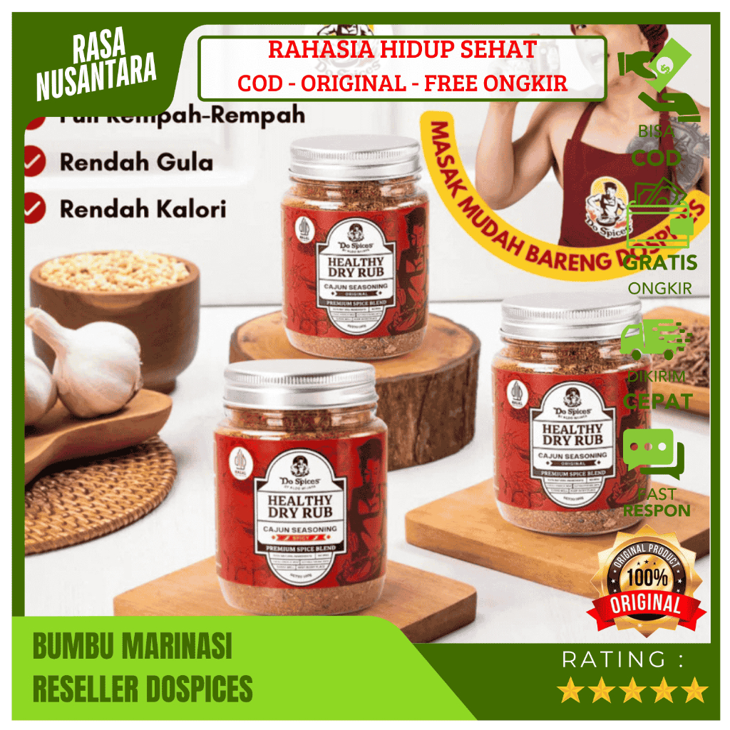 Jual DOSPICES BUBU MARINASI ( GRATIS ONGKIR ) Bumbu Marinasi 110GR ...