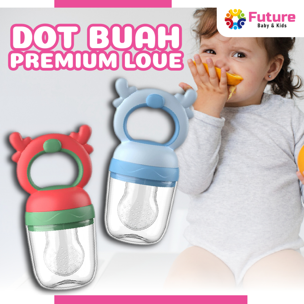 Jual DOT BUAH EMPENG BAYI MPASI Pacifier Gigitan Sayur Anak Fruit Food ...