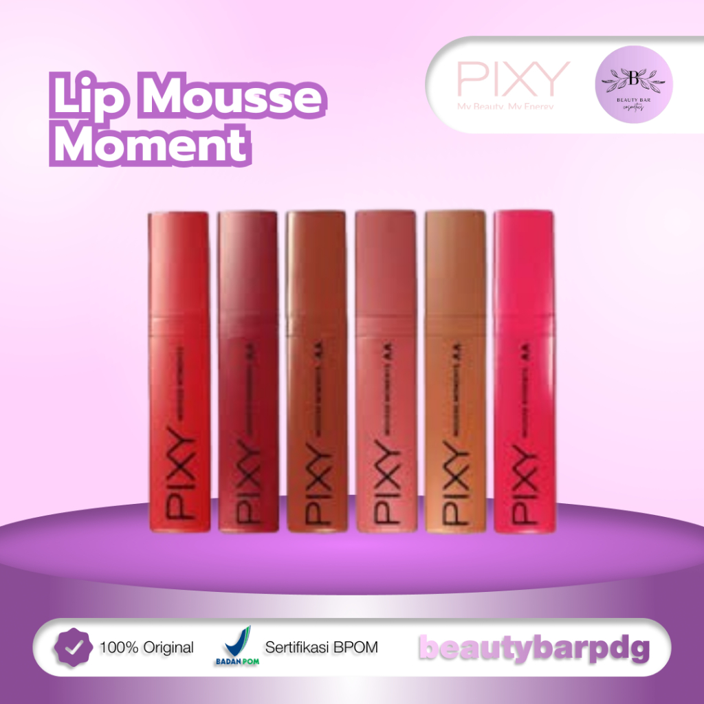 Jual Pixy Lip Mousse Moments 4 gr | Lip Cream | Matte | Shopee Indonesia
