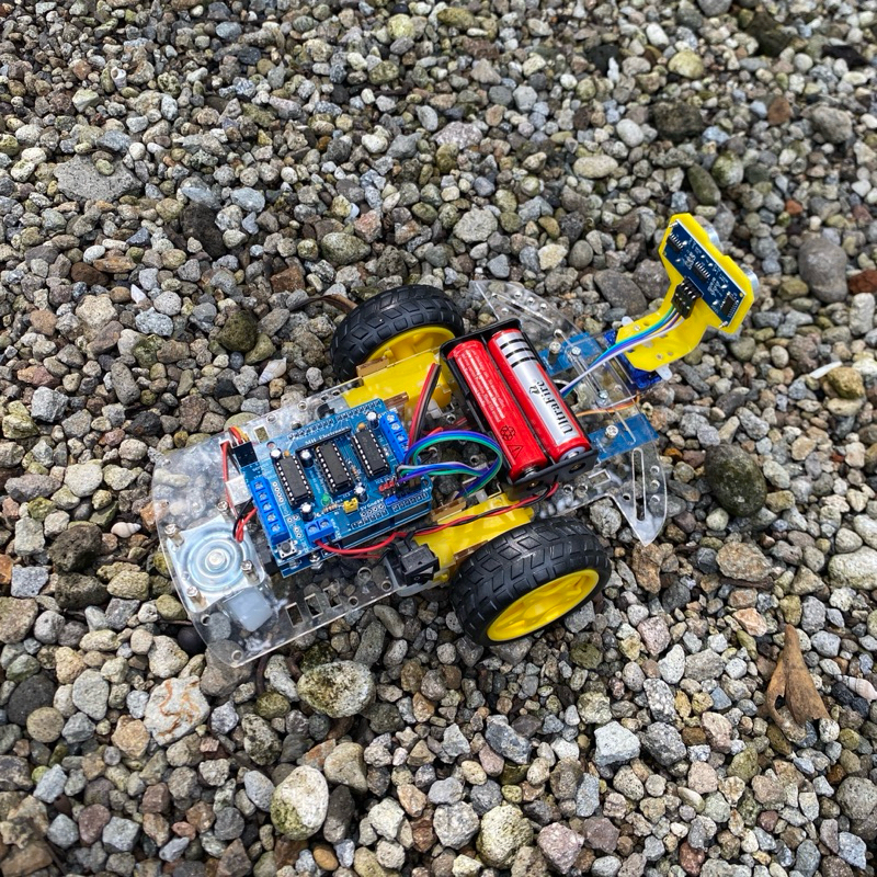 Jual ROBOT LINE FOLLOWER AVOIDER ROBOT PENGHINDAR HALANG RINTANG DAN ...