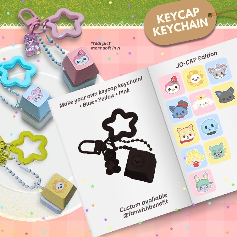Jual Keycap Keychain - Fanwithbenefit | Shopee Indonesia