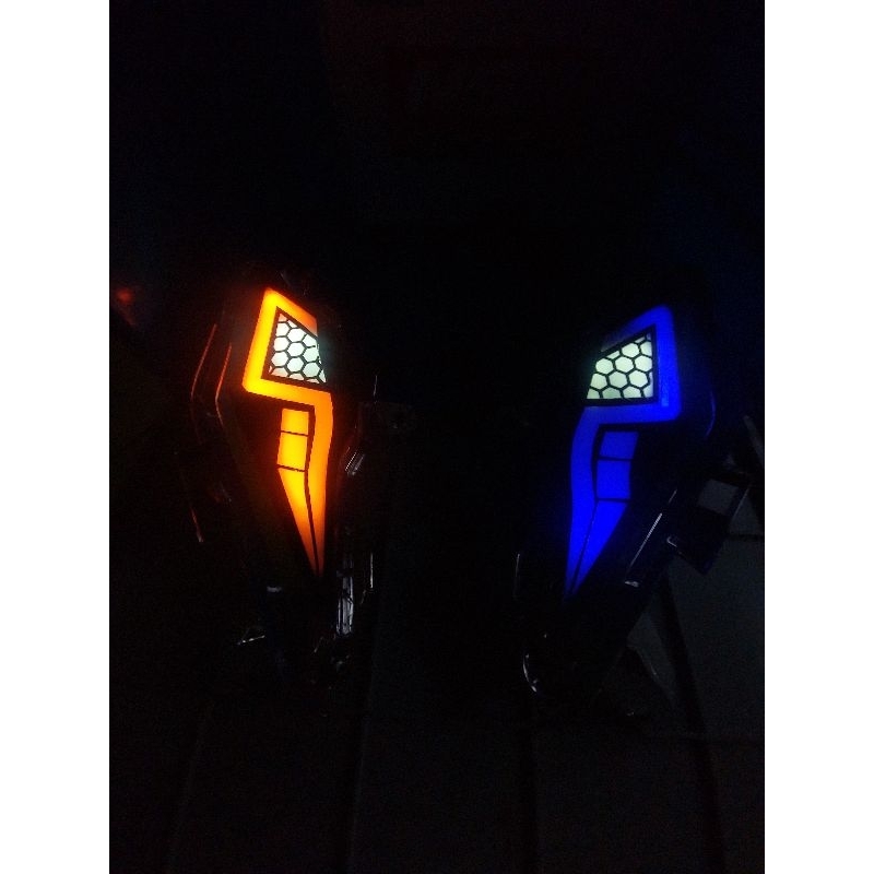 Jual lampu alis lazy beat deluxe satu set RGB | Shopee Indonesia