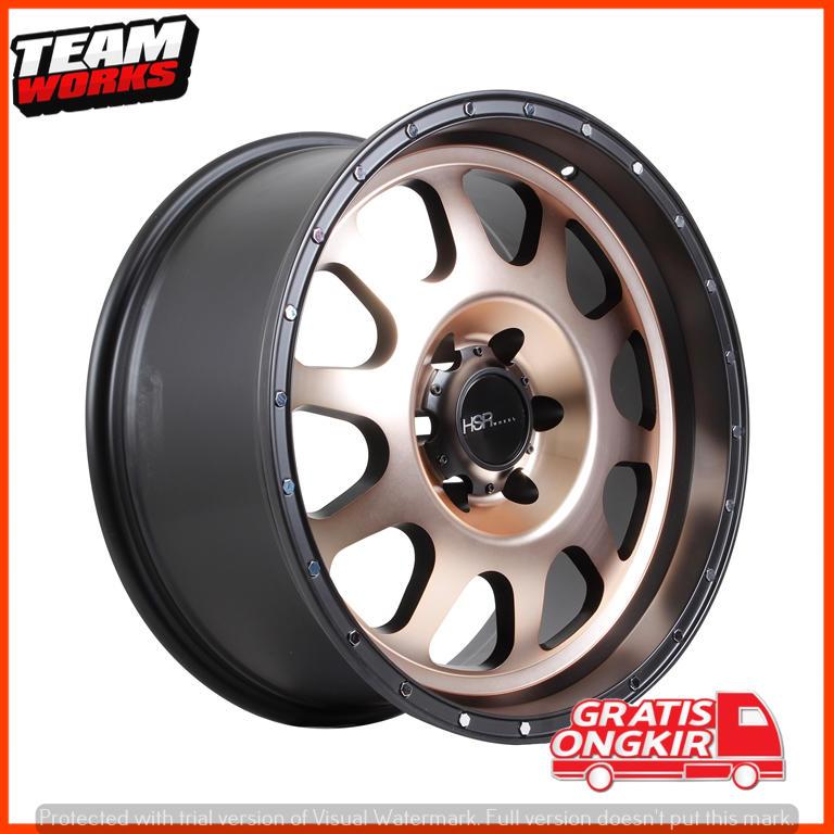 Jual VELG MOBIL HSR RING 20 TYPE LANDAK R20 LUBANG BAUT 6X139,7 ET18 UNTUK FORTUNER PAJERO HILUX ...