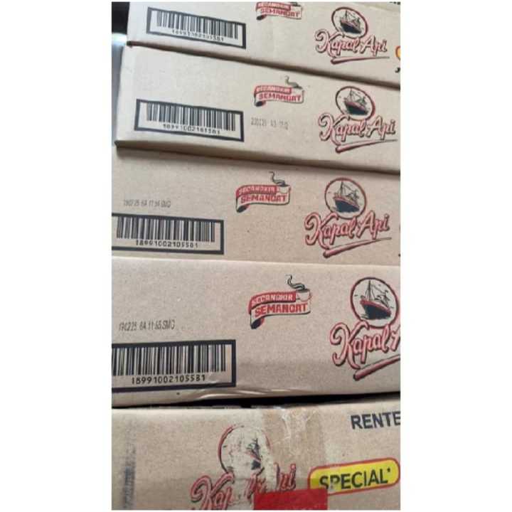 Jual kapal Api mini bubuk Tanpa Gula 1 karton Isi 20 Renceng X 10 ...