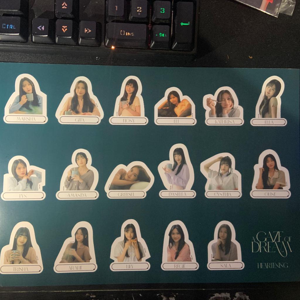 Jual Sticker Calender 2025 JKT48 - A GAZE OF DREAM - Heartening ...