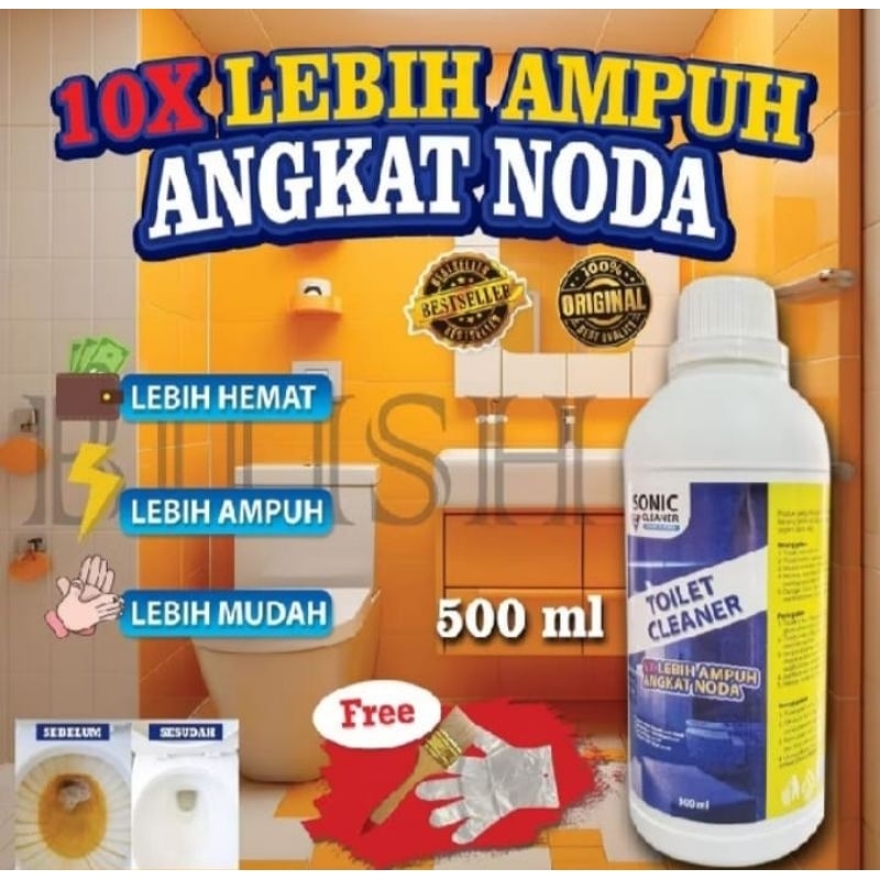 Jual Toilet Cleaner Pembersih Kerak Kamar Mandi/Kloset/Toilet/peralatan ...