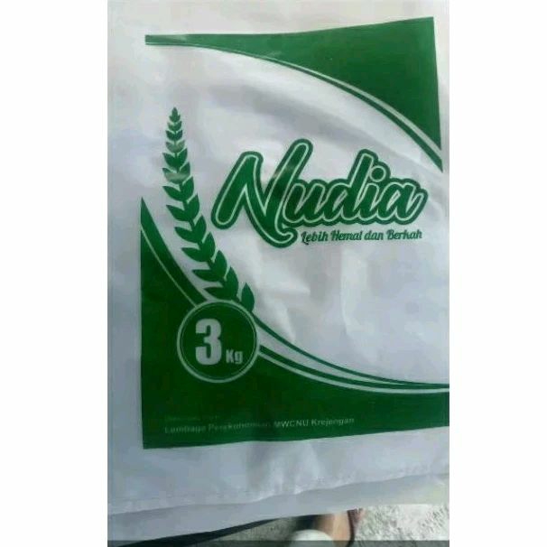 Jual Plastik beras Nudia 3kg hijau | Shopee Indonesia