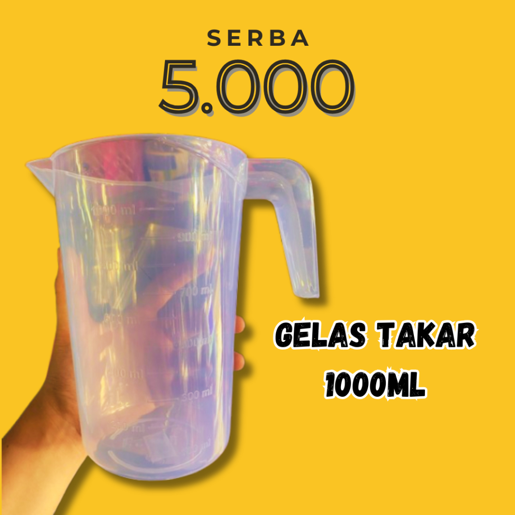 Jual Gelas takar/ gelas takaran tepung gula serbaguna / gelas takar ...