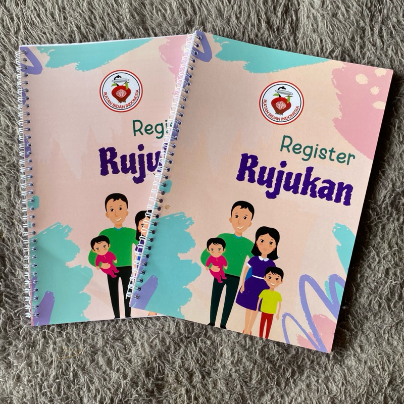 Jual BUKU REGISTER RUJUKAN UKURAN A4 SPIRAL | Shopee Indonesia