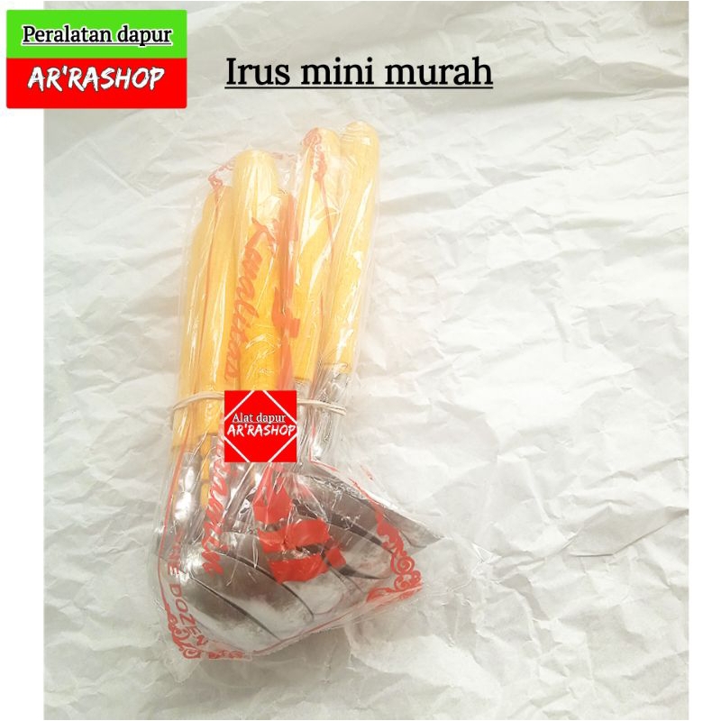 Jual IRUS MINI BERLIAN GAGANG KAYU paket 12 PCS | Shopee Indonesia