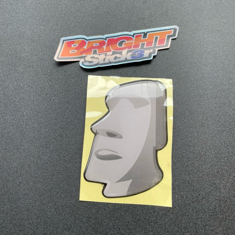 Jual Sticker Stiker Emblem Emot Batu Emoji Batu Timbul | Shopee Indonesia