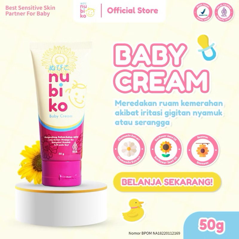 Jual Nubiko Baby Cream 50g | Shopee Indonesia