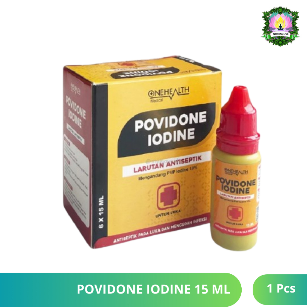 Jual Onehealth Povidone iodine Obat Luka Merah 15 ML Antiseptik Luka ...