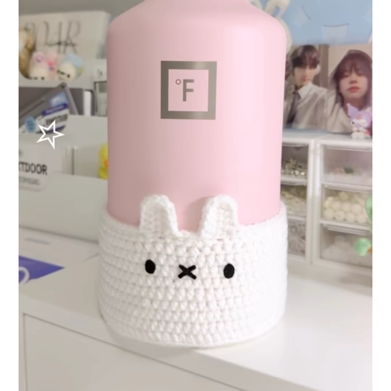 Jual crocheted miffy bottle boot | Shopee Indonesia
