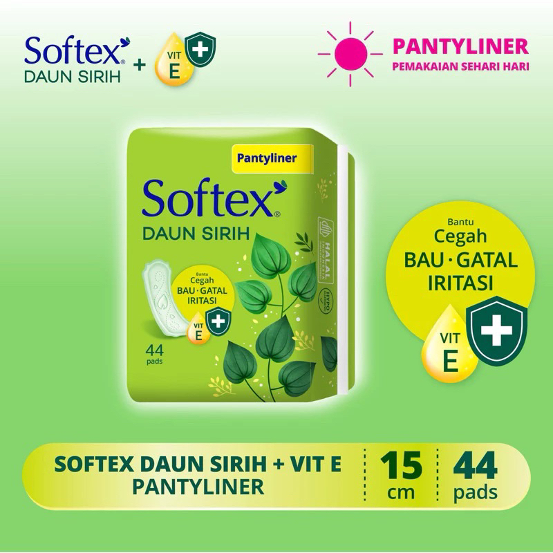 Jual SOFTEX DAUN SIRIH PANTYLINER | Shopee Indonesia