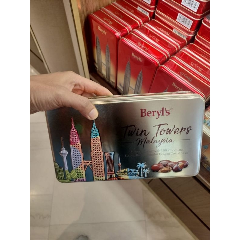 Jual Beryl's Twin Tower Almond Milk Chocolate 150gr | Shopee Indonesia