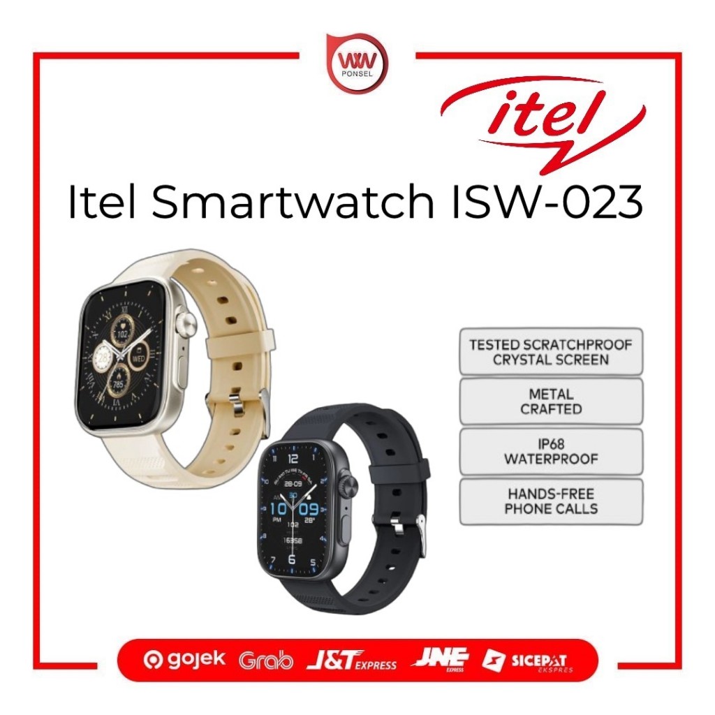 Jual Itel SmartWatch ISW-O23 3 Active Tahan Air IP68 100 Mode Olahraga ...