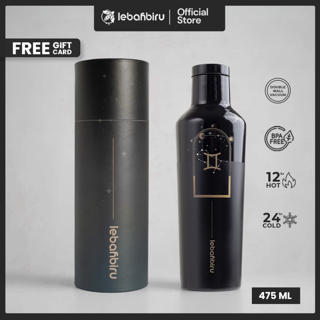 Jual LEBAH BIRU Tumbler Seri Zodiak 475ML - Gemini | Shopee Indonesia