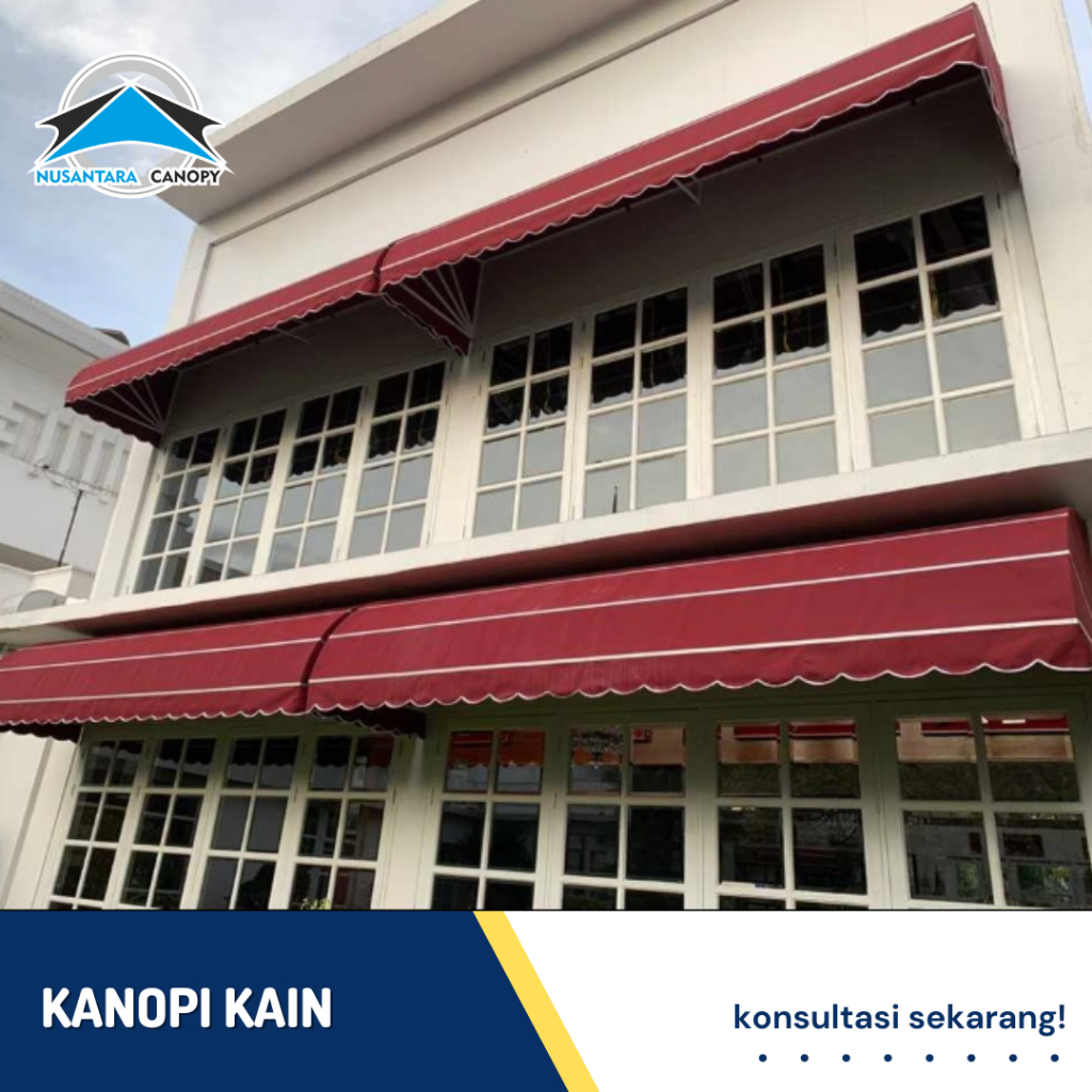 Jual Kanopi Kain berkualitas - canopy kain awning bergaransi jendela ...