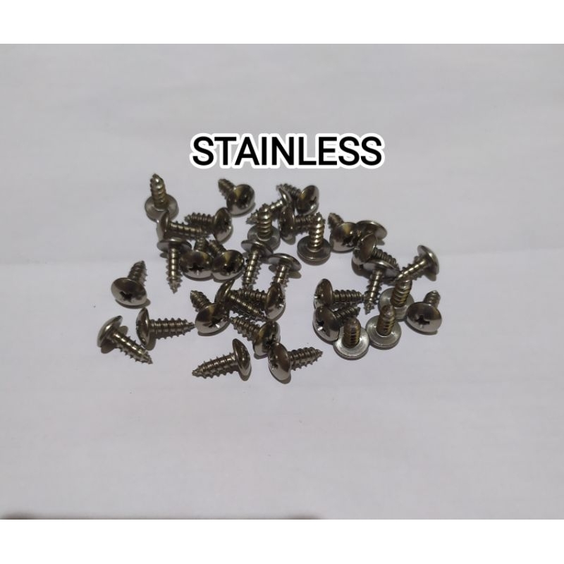 Jual BAUT SKRUP BODY MESIN CUCI 50PCS STAINLESS | Shopee Indonesia