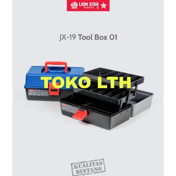 Jual Produk Laris TOOL BOX 1 LION STAR JX19 KOTAK PERKAKAS BERTINGKAT ...