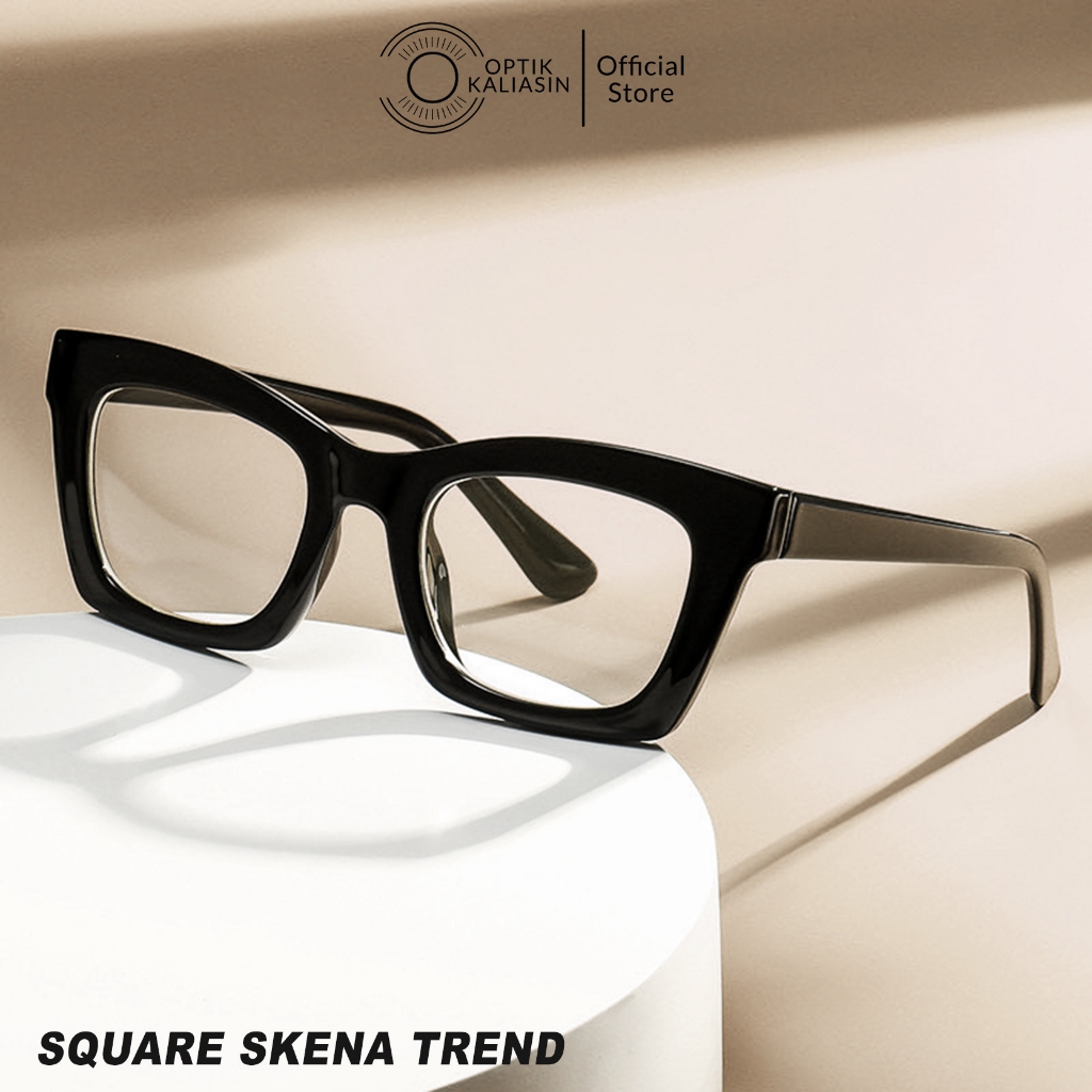 Jual OPTIK KALIASIN - Frame Kacamata vintage bold pria wanita square skena tebal cat eye 89160 ...