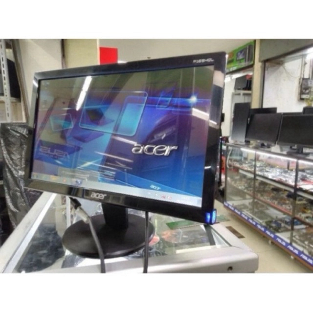 Jual MONITOR MURAH LED 16”inch GARANSI LIKE NEW | Shopee Indonesia