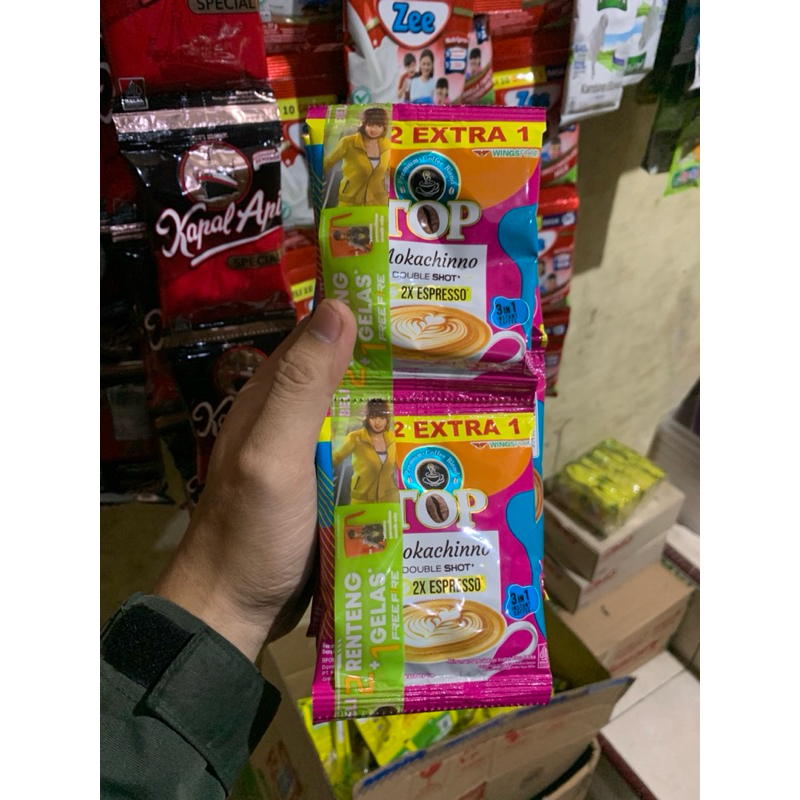 Jual TOP Kopi Sachet All Varian Rasa 1 Renteng | Shopee Indonesia