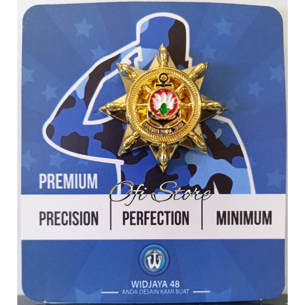 Jual Ofi Store : PIN TNI AL/PIN SUSJEMEN/SUSJEMENSTRA/SMS/WIDJAYA 48 ...