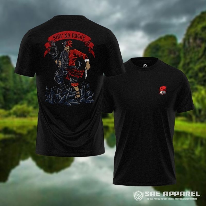 Jual sae apparel - SIRI' NA PACCE / kaos tactical / kaos pria / kaos ...