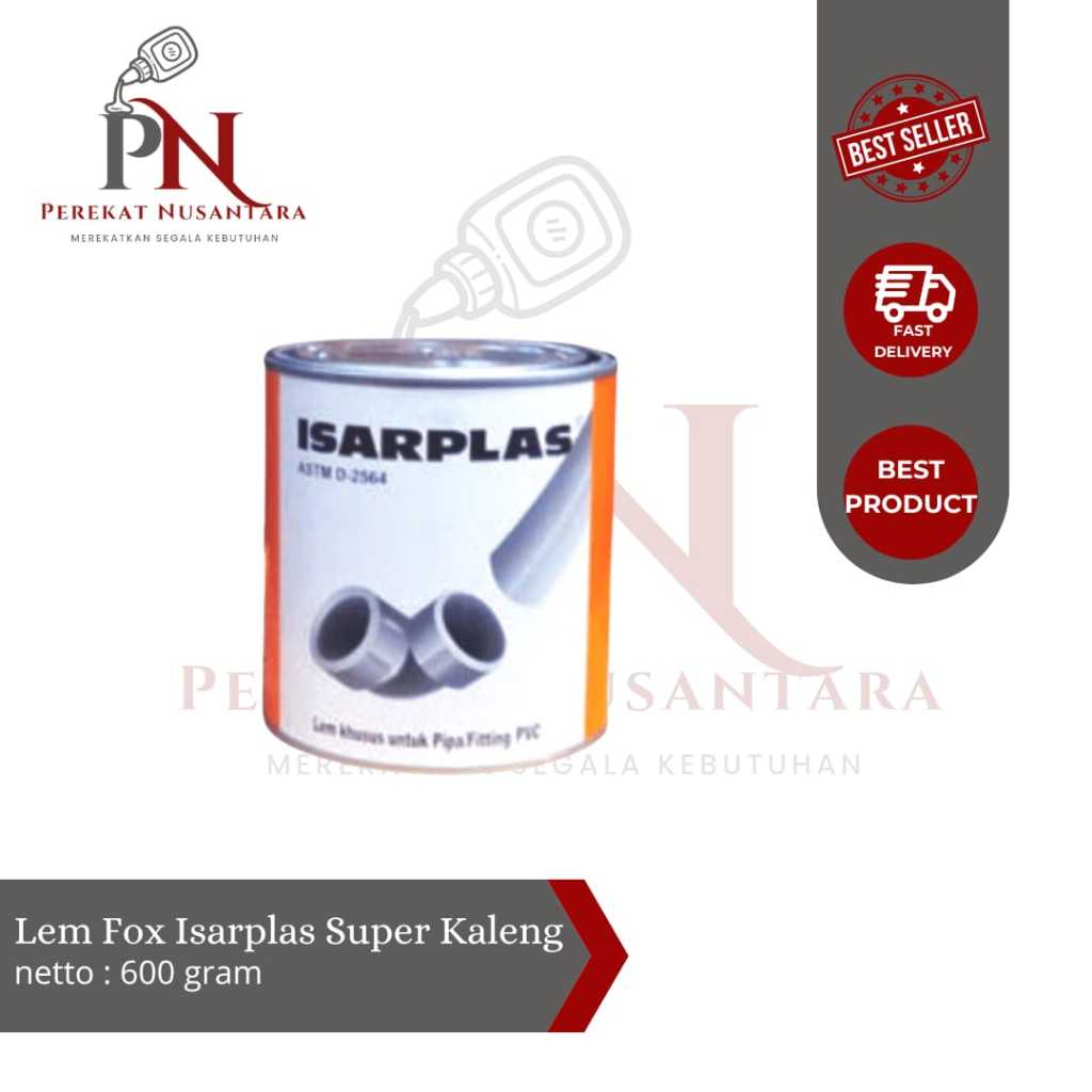 Jual Lem Fox Isarplas Super Kaleng 600 gr | Lem Plumbing Terbaik ...