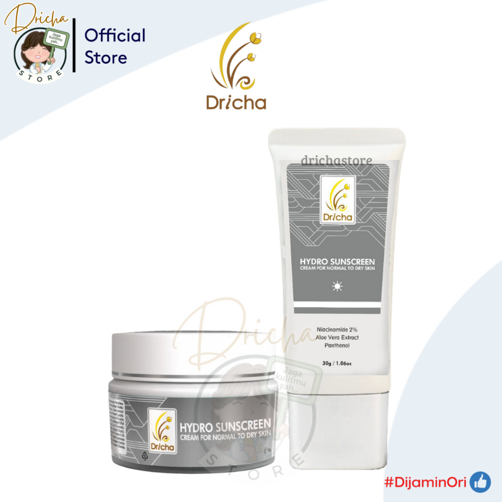 Jual Dricha Hydro Sunscreen (Cream For Normal To Dry Skin) | Shopee ...